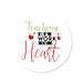 Printable Teaching is A Work of Heart Tags, Teacher Gift Tags, Teacher ...