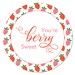 Printable Valentine You're Berry Sweet Gift Tags, Valentine's Day ...