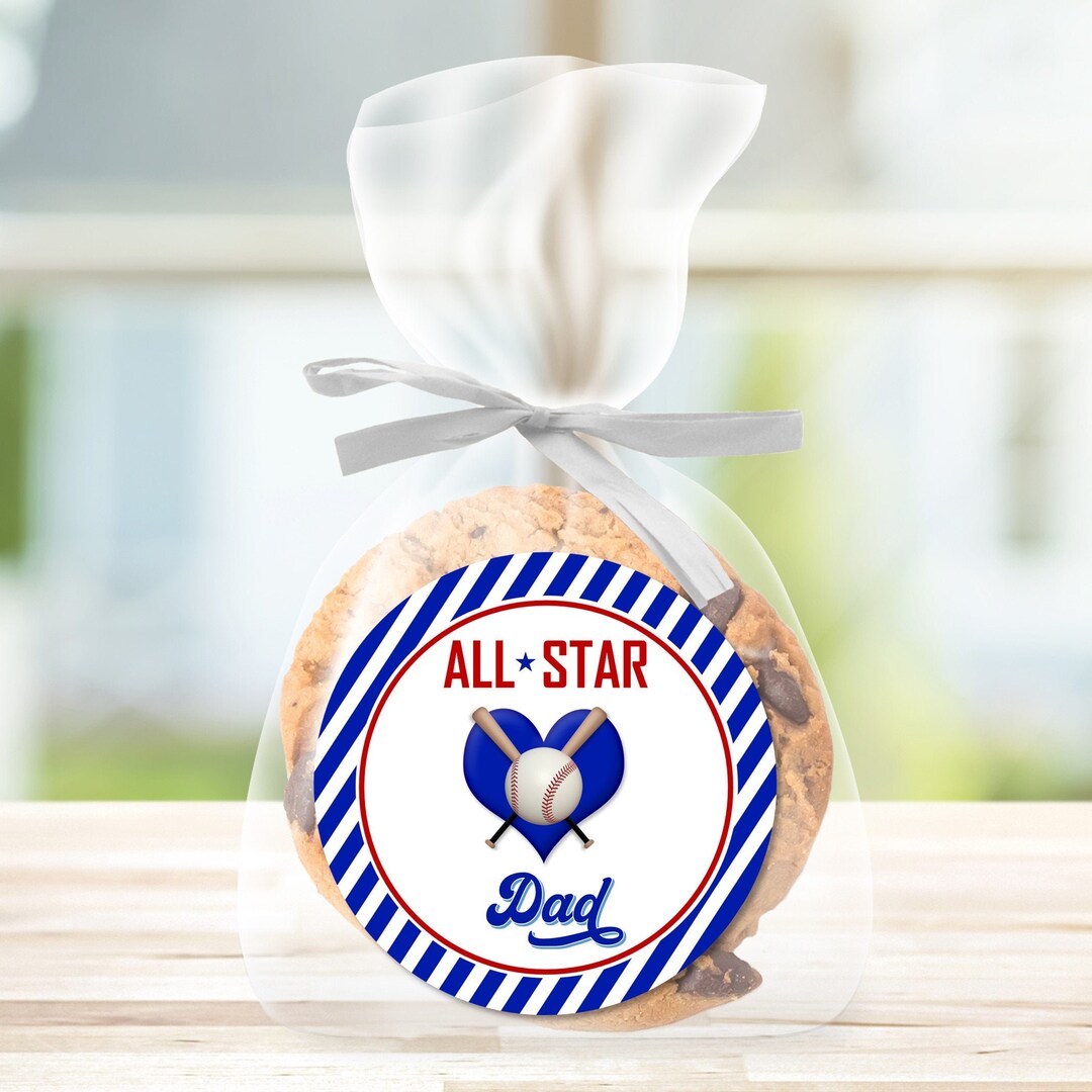 Printable All Star Dad Tag, Father's Day Gift Tag, Father's Day Favor ...