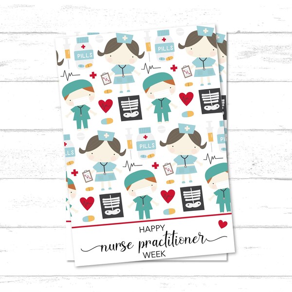 Nurse Practioner Thank You Cards - Etsy