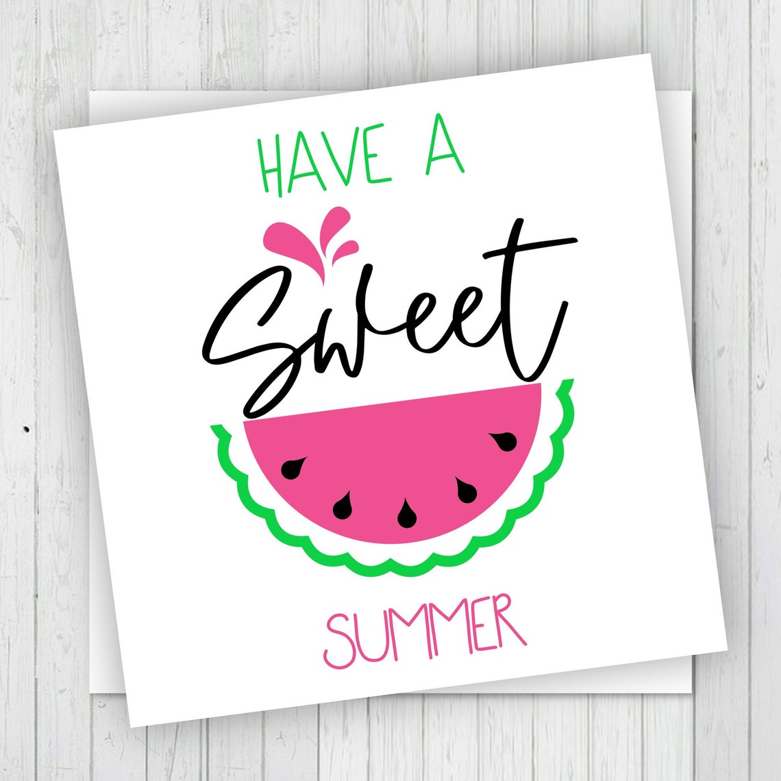 Printable Have a Sweet Summer Tag Have a Sweet Summer Cookie | Etsy