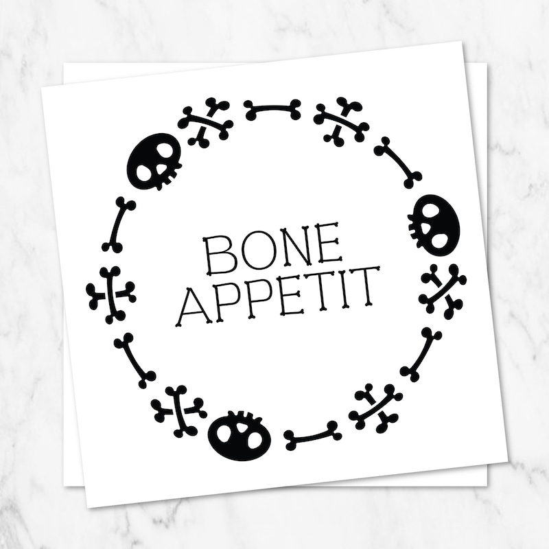 Bone Appetit Svg - Etsy