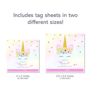 Printable Have a Magical Valentine's Day Gift Tags, Valentine's Day ...