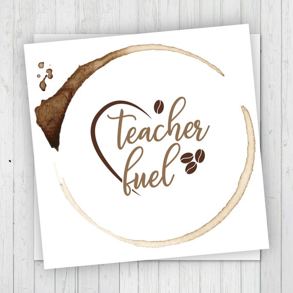 Printable Teacher Fuel Tags Teacher Gift Tags Teacher Cookie - Etsy