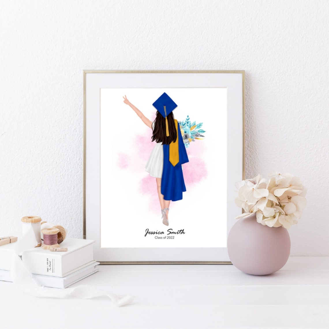 Personalized Graduation Print Graduation Gift for Her Custom - Etsy