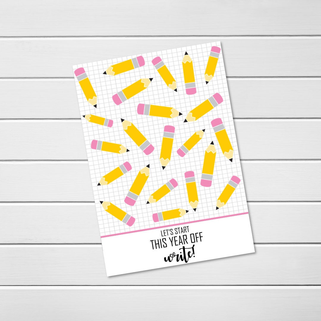 Printable Back to School Cookie Card, Welcome Back to School Cookie ...