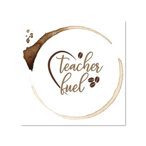 Printable Teacher Fuel Tags, Teacher Gift Tags, Teacher Cookie Tags ...