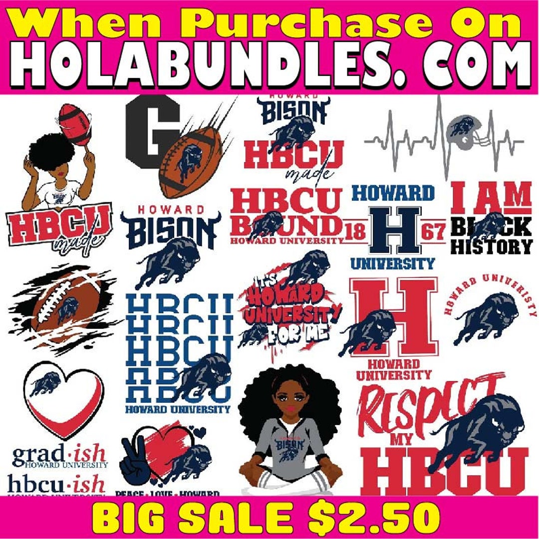 Howard University Svg, Hbcu Svg Bundle, HBCU Svg, Historically Black ...