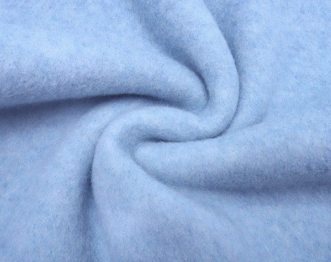 Fabric Thick Italian. Knitted Fabric Merino Fleece Double Face Boiled ...