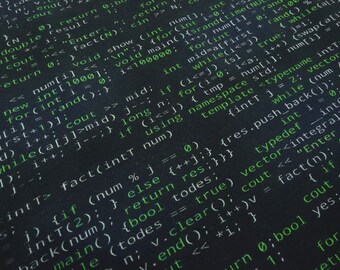 Computer Fabric - Etsy