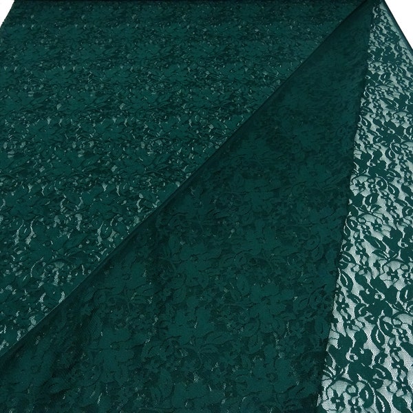 Green Lace Fabric - Etsy
