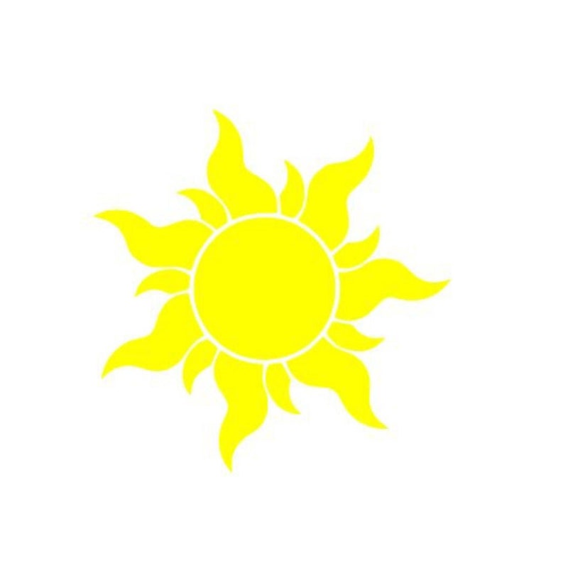 Tangled Sun Symbol - Etsy