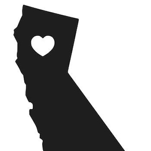NORCAL LOVE Northern California Vinyl Decal Sticker Car Window Laptop ...