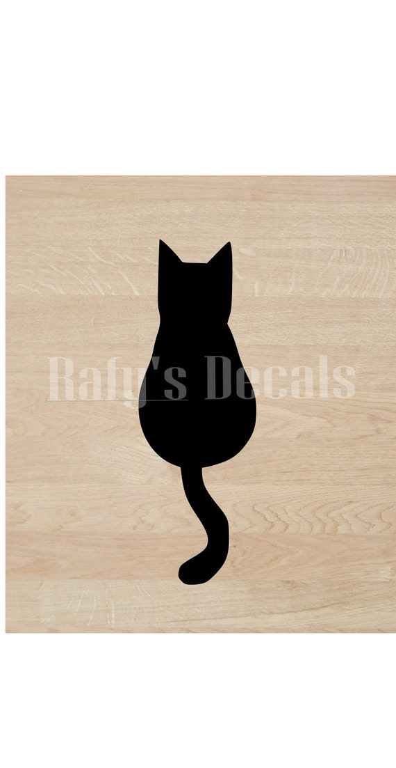 Cat Vinyl Decal Sticker Cats Kittens Choose Size and Color | Etsy