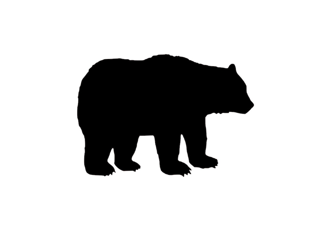 BEAR Vinyl Decal Sticker Deer Car Window Laptop Wall Choose Color and ...
