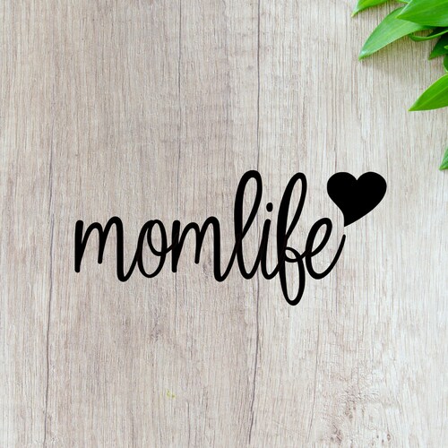 Mom Kids Names Vinyl Decal Custom Mother's Day Decal | Etsy