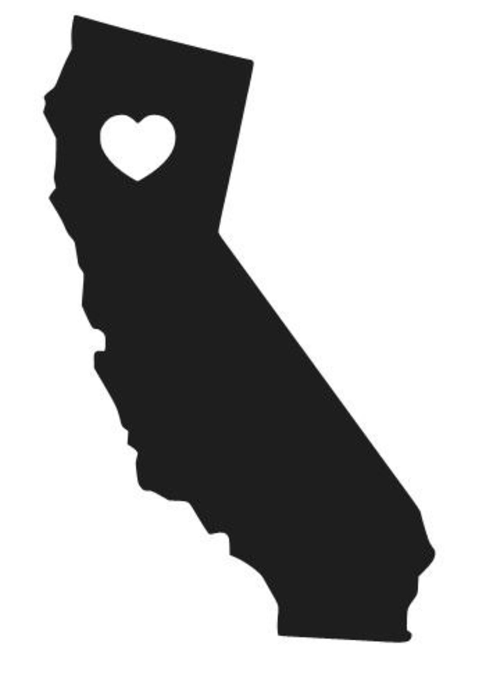 NORCAL LOVE Northern California Vinyl Decal Sticker Car Window - Etsy