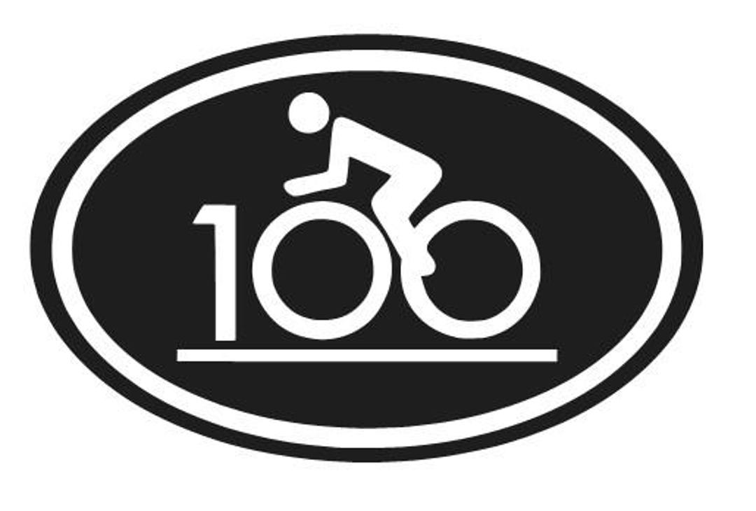 100 Miles Decal Century Vinyl Decal Sticker Car Window Laptop I Pod ...