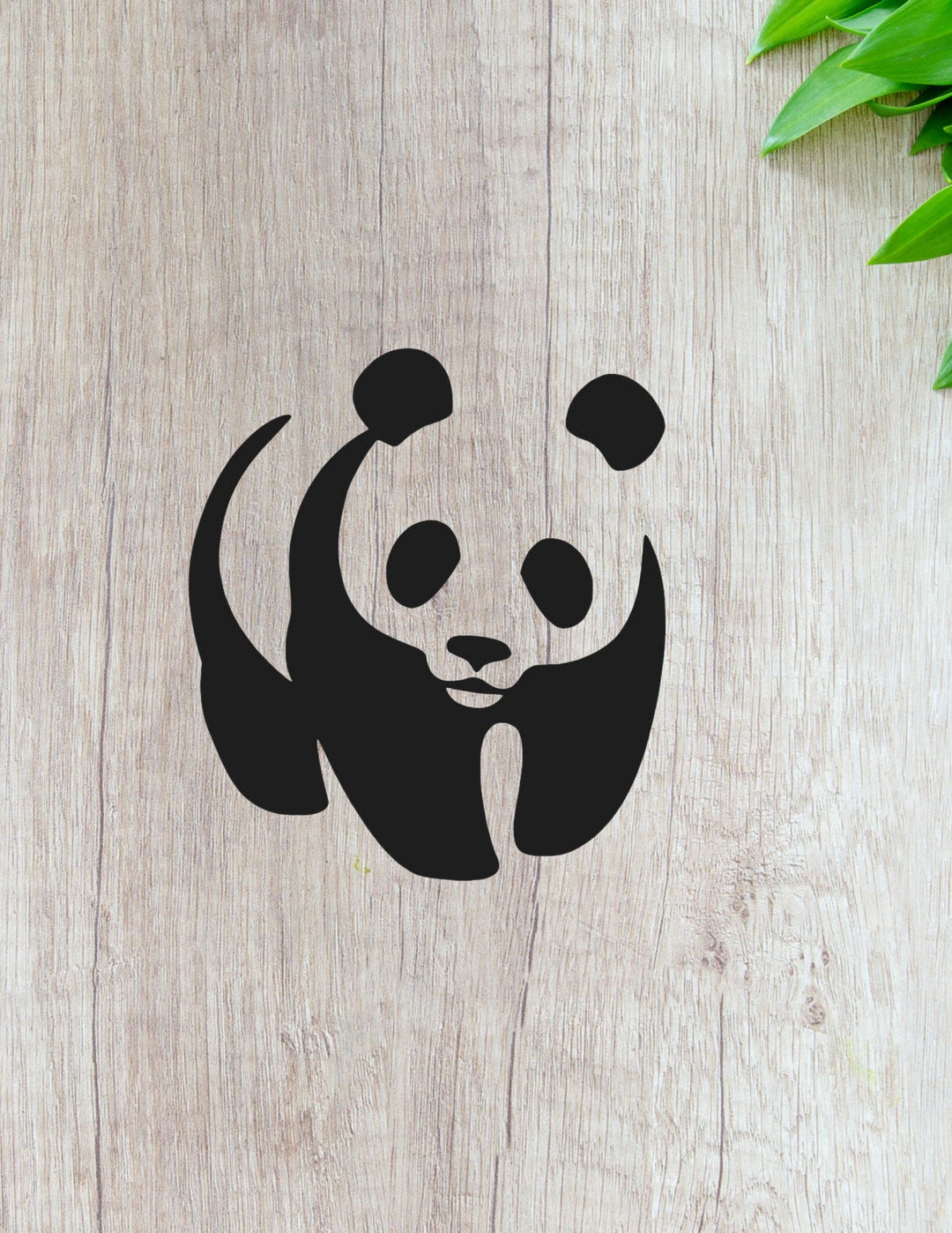 Panda Vinyl Decal Sticker Car Window Laptop Wall Choose Color Free ...