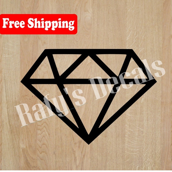 Diamond Wall Decal - Etsy