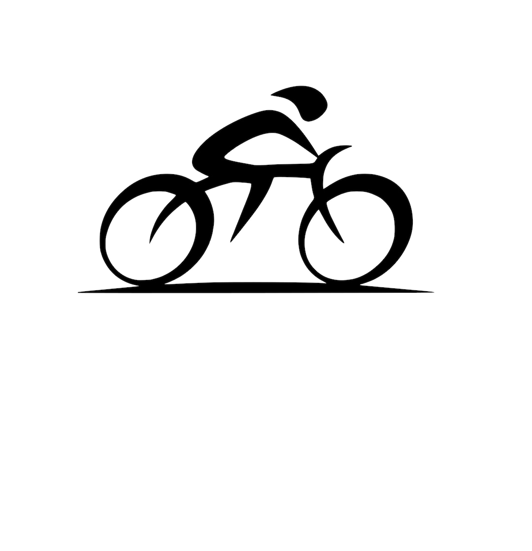BICYCLE DECAL Logo Vinyl Decal Sticker Car Window Laptop Cell Phone ...
