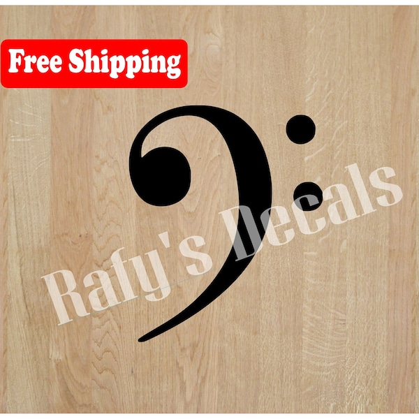 Bass Clef - Etsy