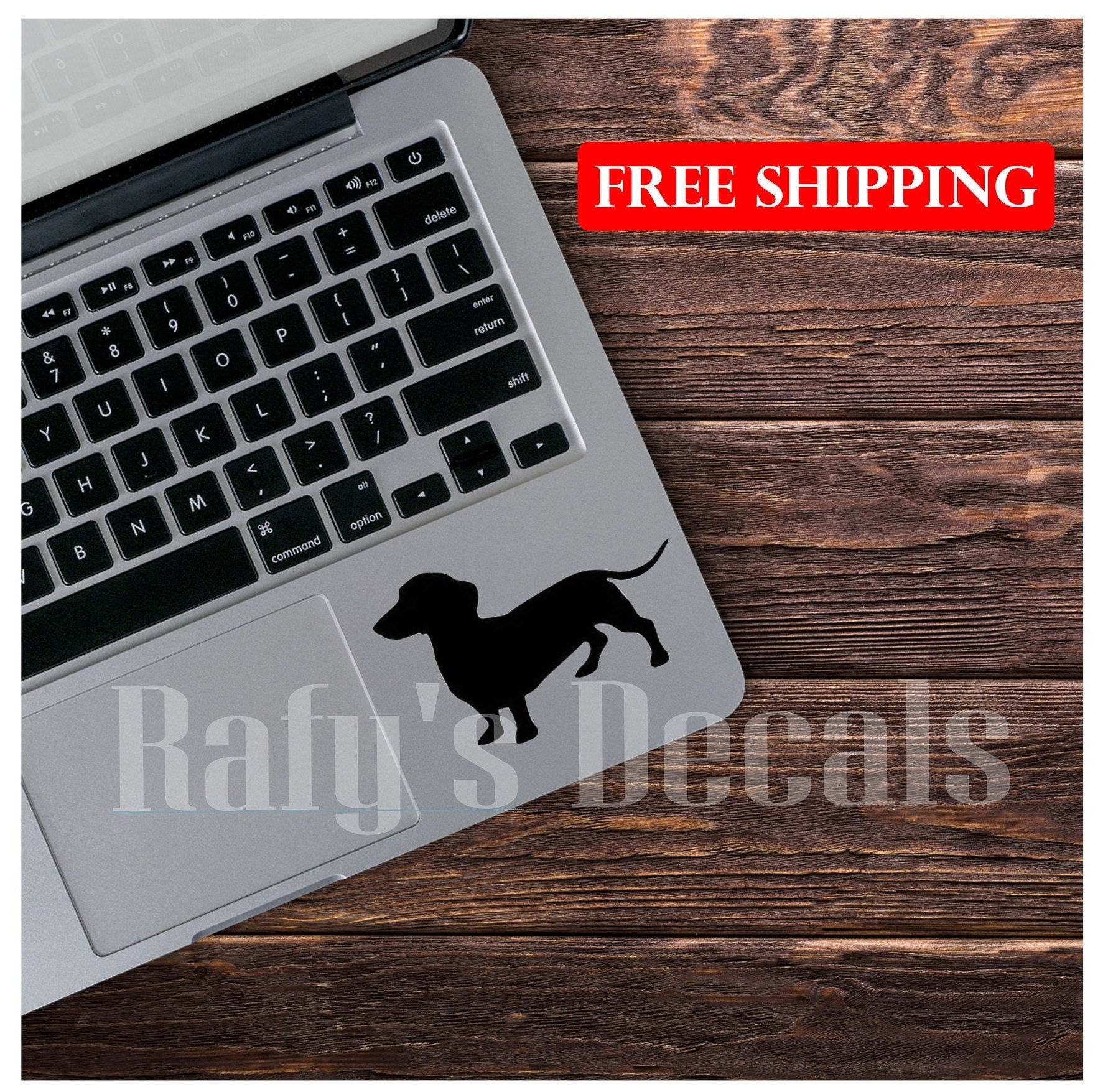 Dachshund Vinyl Decal, Dog Breed Sticker - Car, Laptop - Etsy