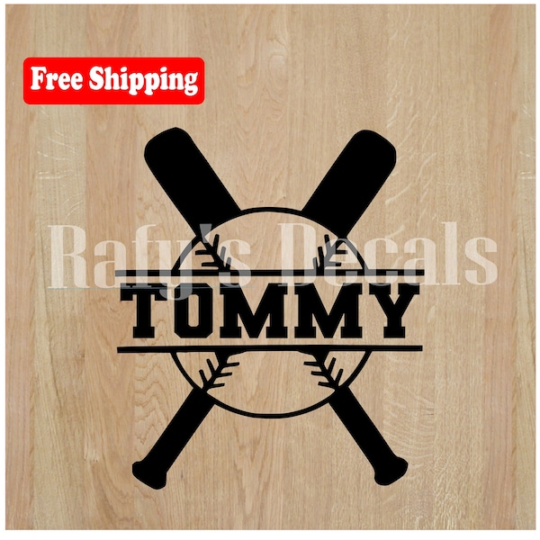 Baseball Decal - Etsy
