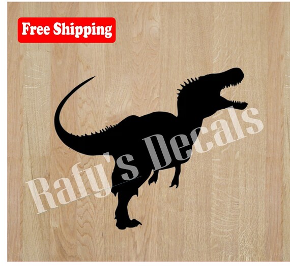 VELOCIRAPTOR DINOSAUR Logo Vinyl Decal Sticker Laptop Window | Etsy