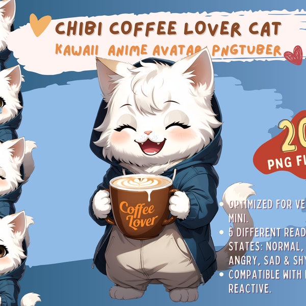 Cat Furry Vtuber Anthro - Etsy