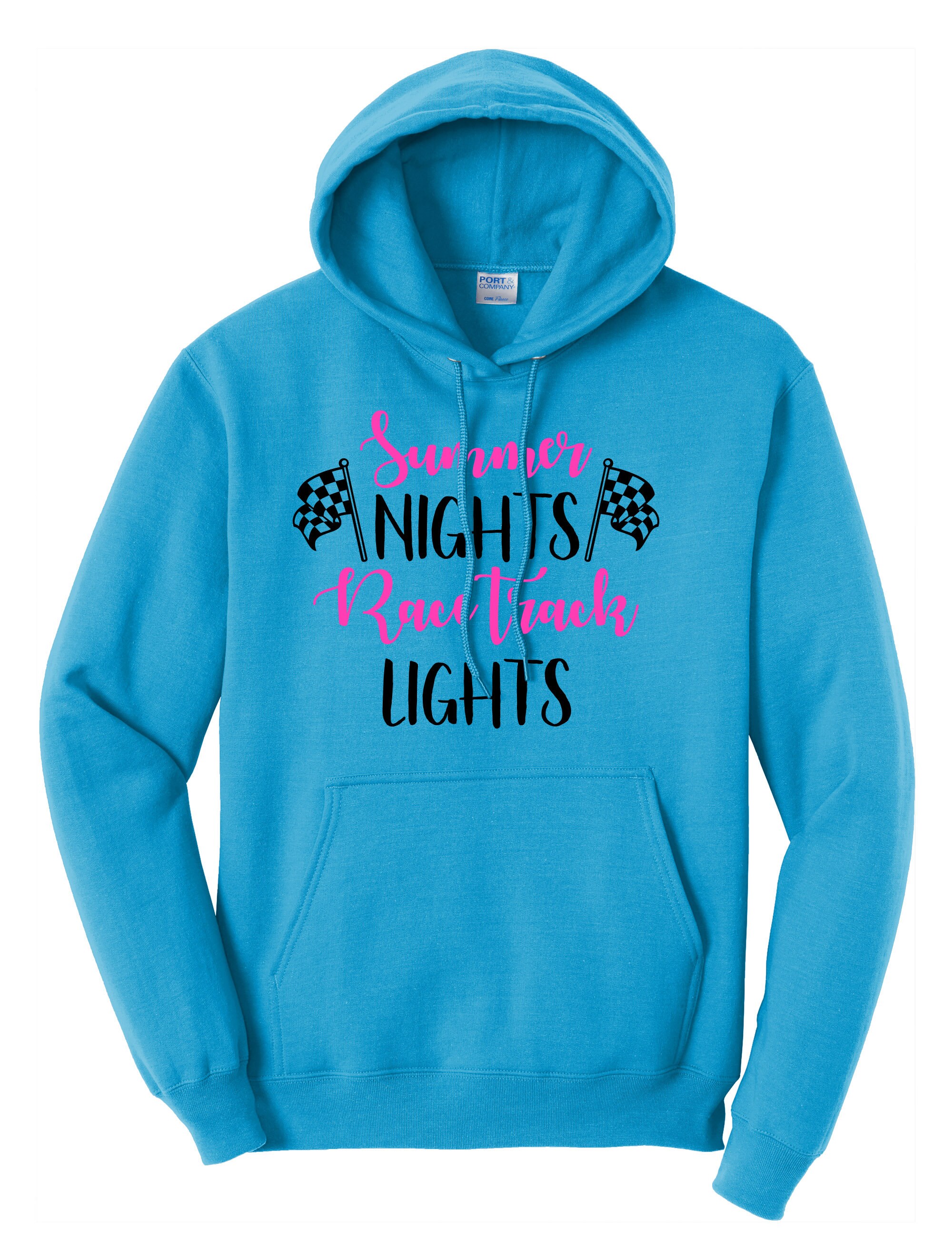 Summer Nights Race Track Lights Hoodie - Etsy