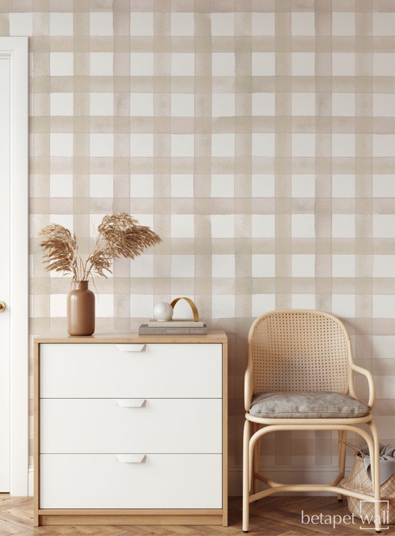 Gingham Wallpaper