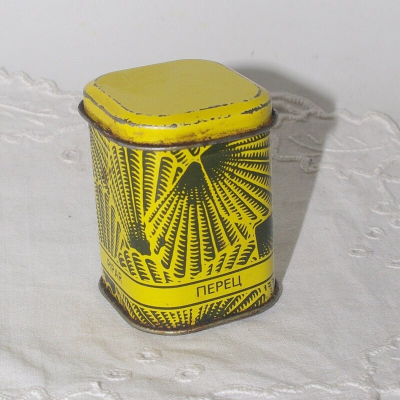 Russian Tin Box - Etsy