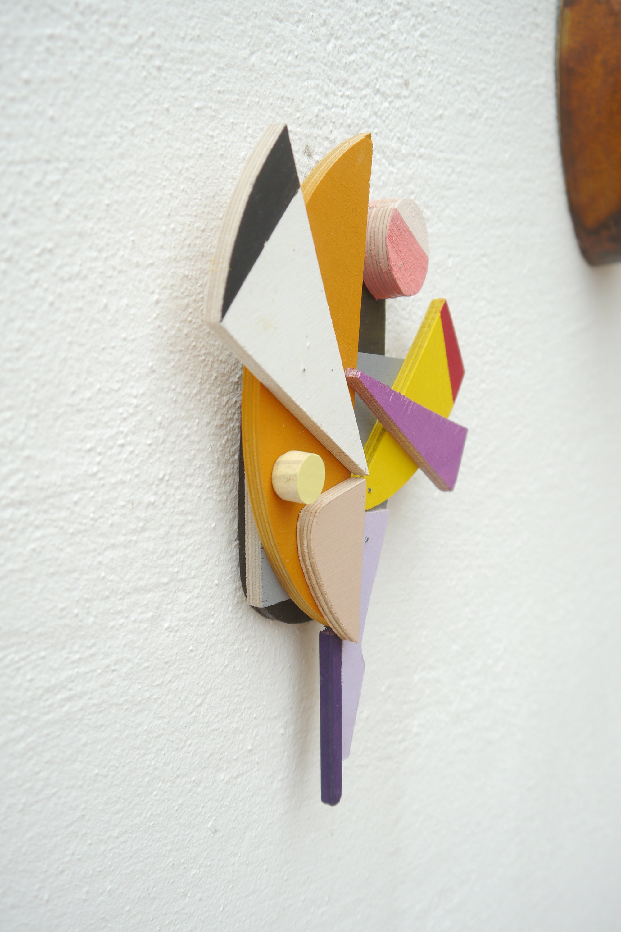 Wood Assemblage Sculpture, Wood Wall Hanging, Neo-plasticism, Wood Wall ...