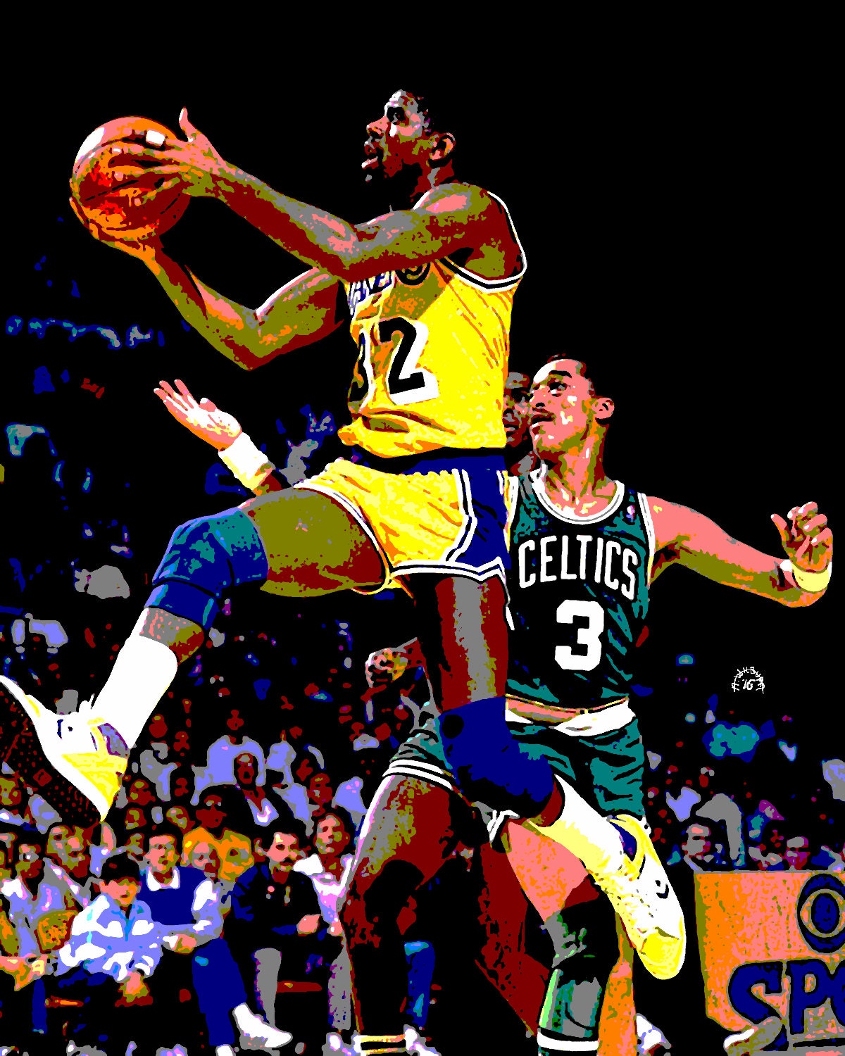 Art Print of Magic Johnson | Etsy