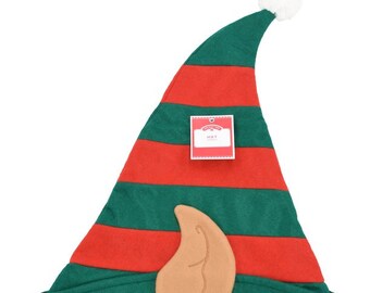 Elf Hat With Ears Adult - Etsy