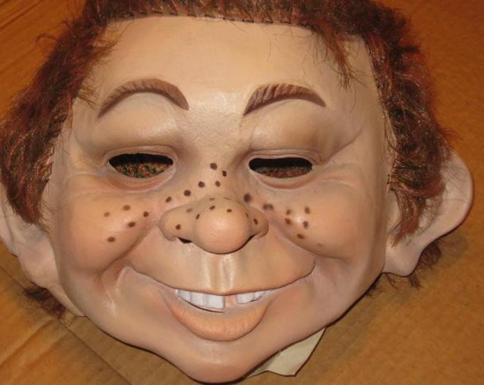 1981 Cesar Brand Alfred E. Neuman Mask Mad Magazine Excellent Condition ...