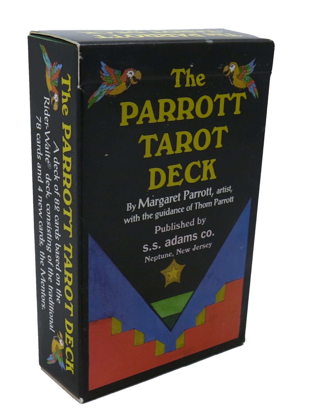 Parrott Tarot Deck Vintage 82 Cards Based on the Rider-waite Tarot Deck ...