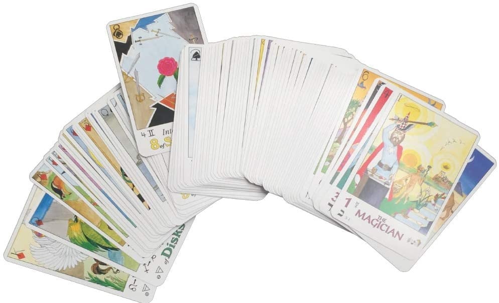 Parrott Tarot Deck Vintage 82 Cards Based on the Rider-waite Tarot Deck ...