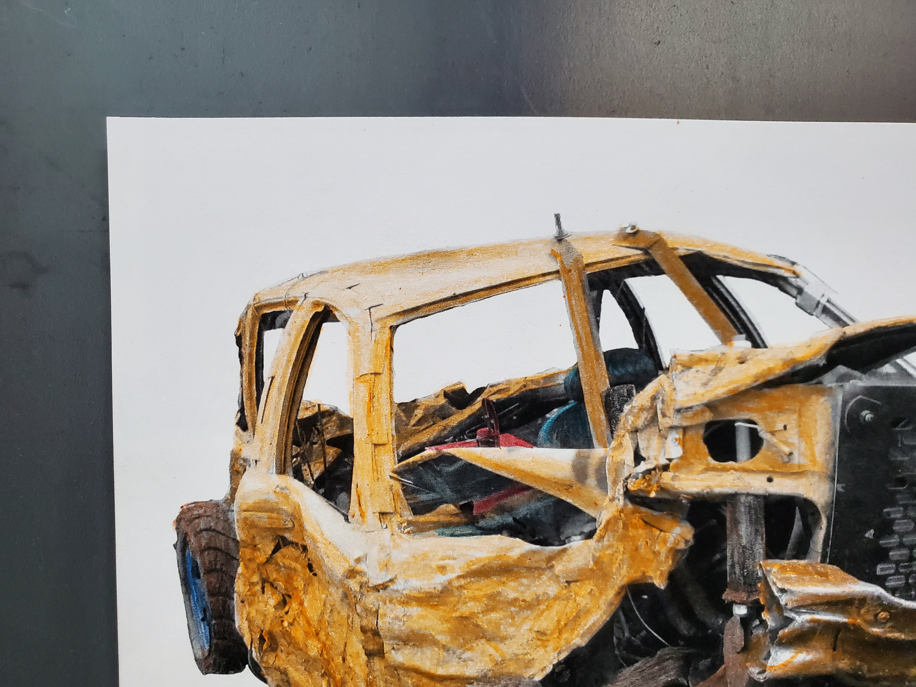 Shaded Demolition Derby Coloring Book - Etsy
