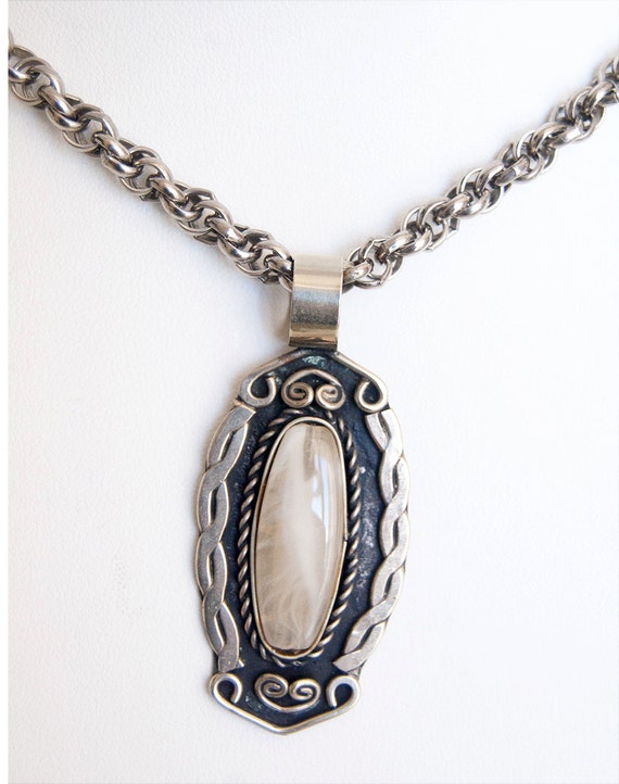 vintage native american quartz - Gem