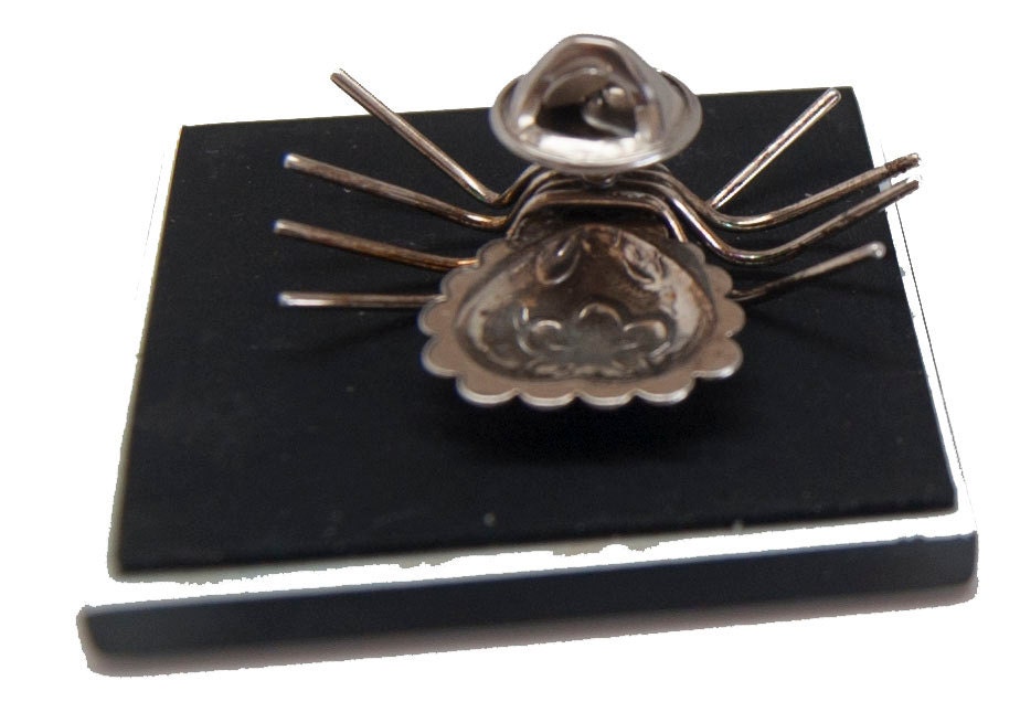 Two Spider Pins With Turquoise Stones - Etsy