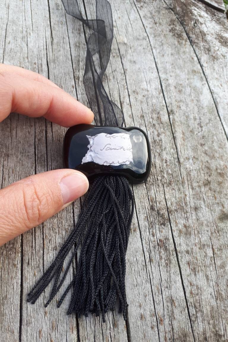 Collar largo de flecos estilo romántico de la colección Poeme | Etsy