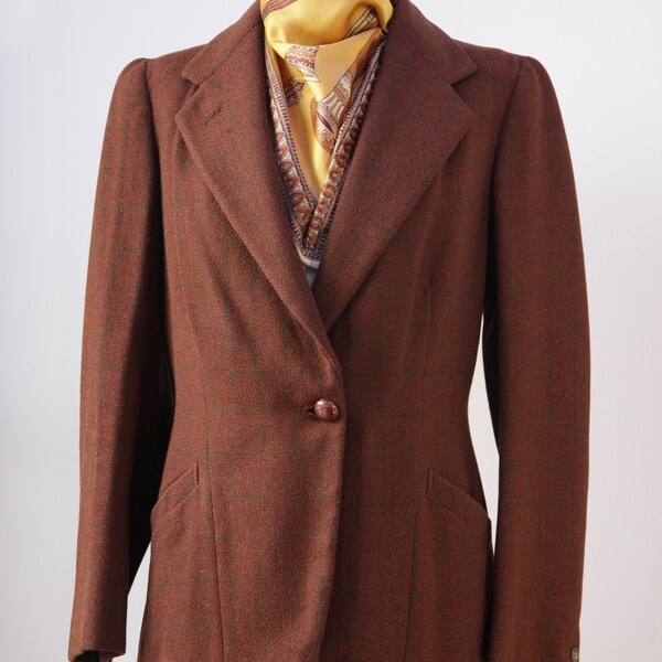 Tweed Riding Jacket - Etsy