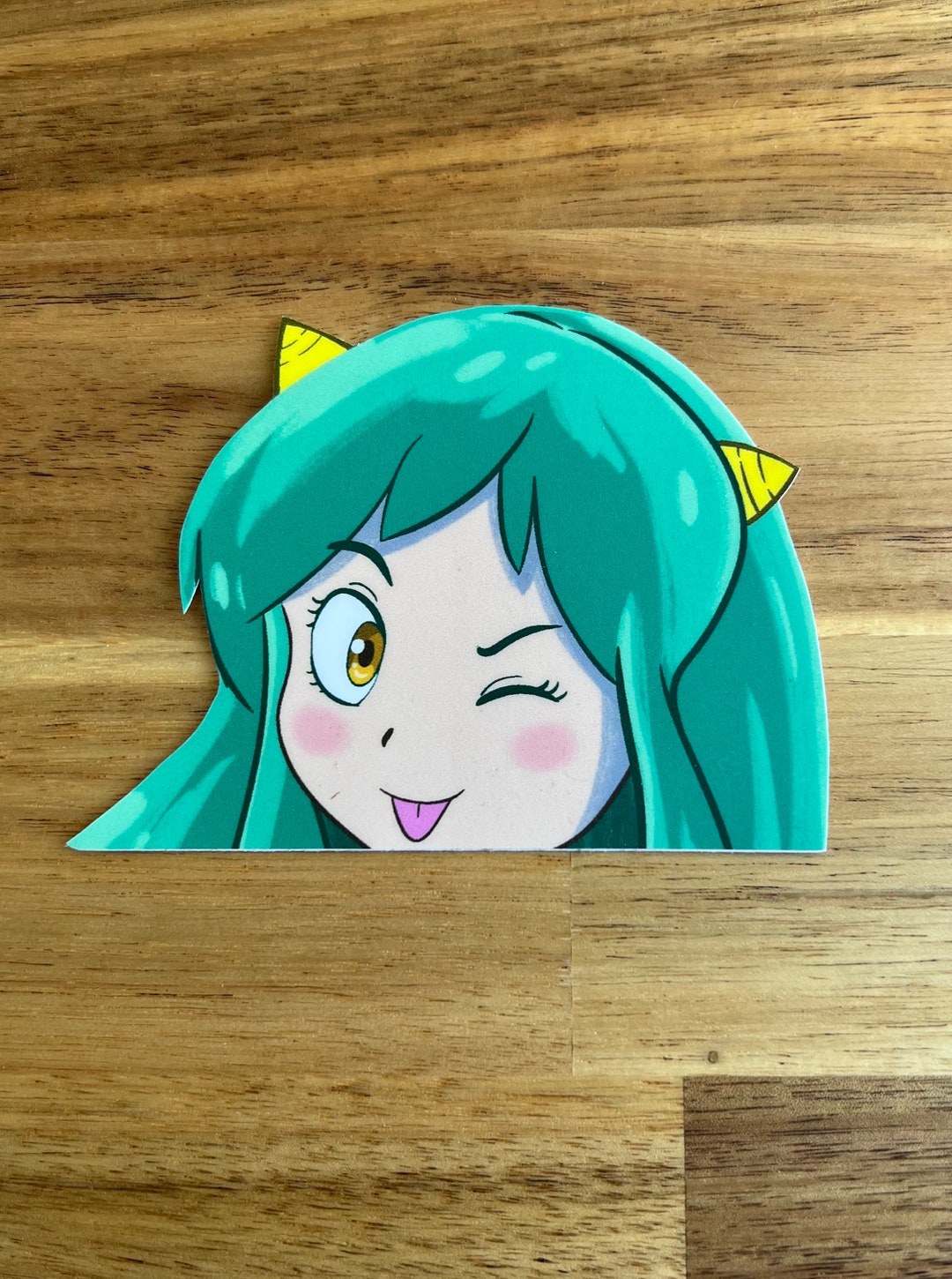 Alien Waifu Ramu Peeker Sticker - Etsy