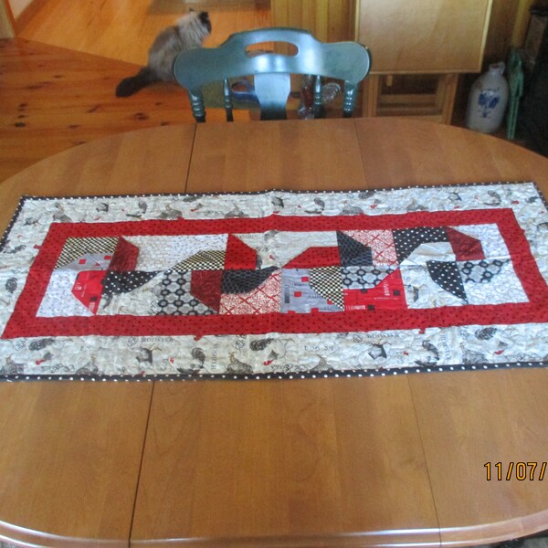 Chicken Table Runner Pattern - Etsy