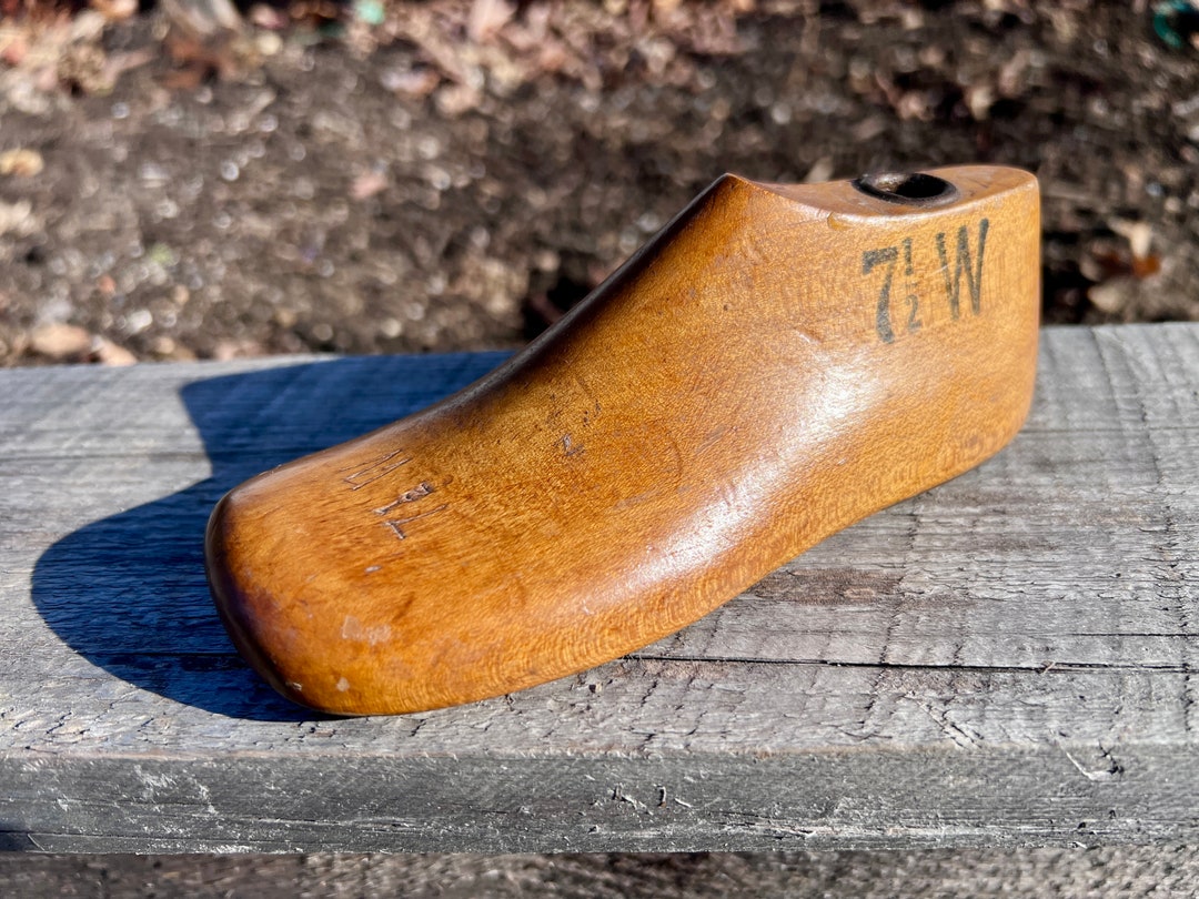 Vintage Children's Wood Shoe Last Form, Farmhouse or Vintage Style ...