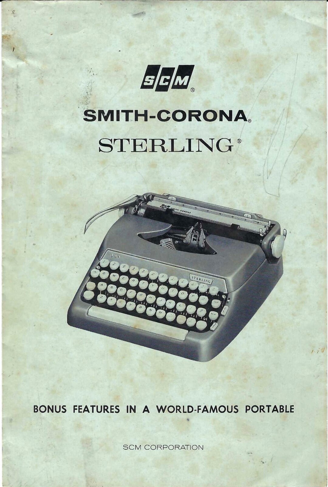 Original Royal Quiet Deluxe Typewriter Manual, No a Copy or ...