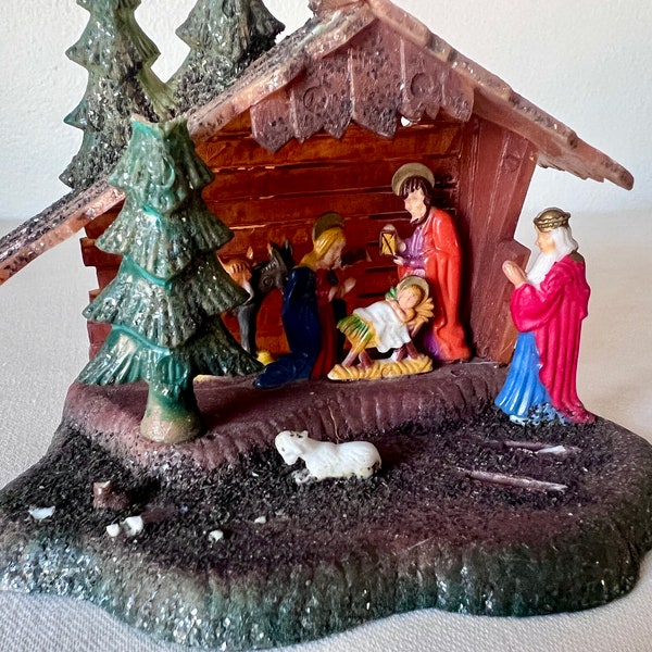 Plastic Nativity - Etsy