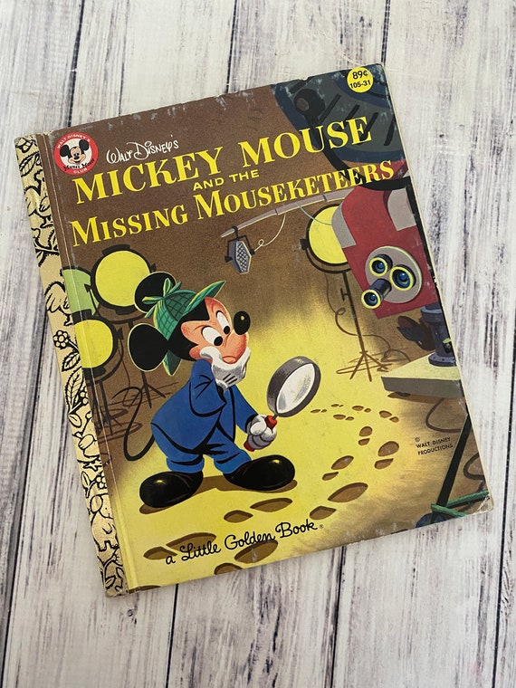 Vintage Child's Book Mickey Mouse and the Missing | Etsy